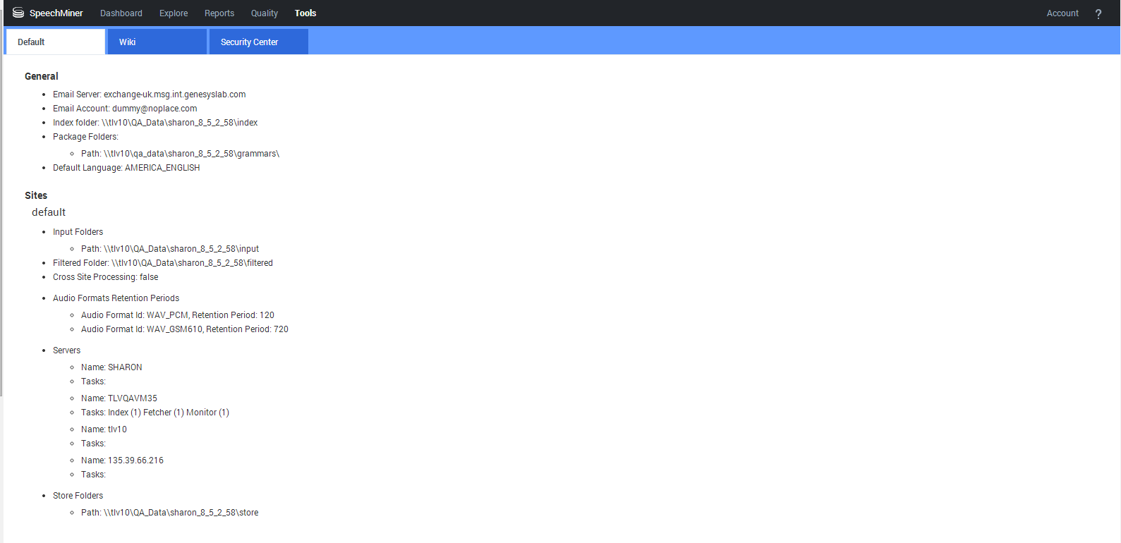 Documentation:SPMI:user:systemconfiguration:8.5.4 - Genesys Documentation