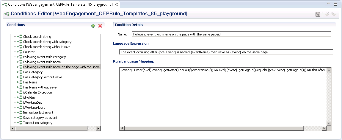 Documentation:GWE:Developer:PublishtheCEPRulesTemplate:8.5.2 - Genesys ...