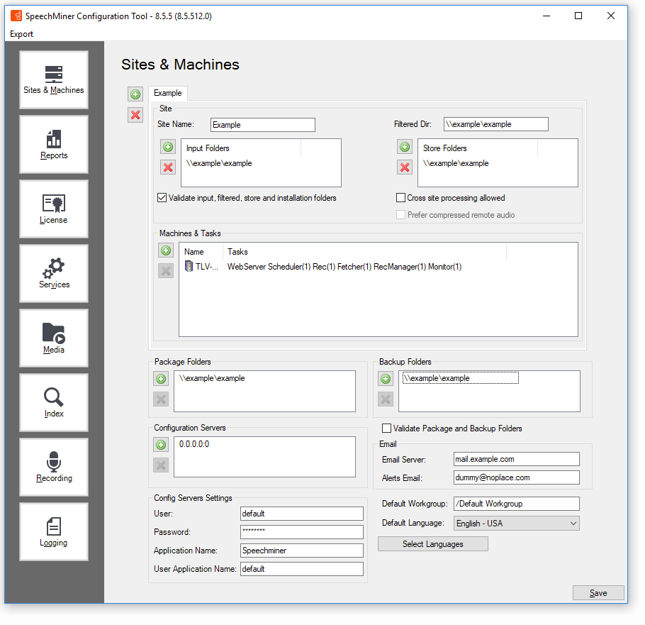 Documentation:SPMI:Admin:smconfig:8.5.5 - Genesys Documentation