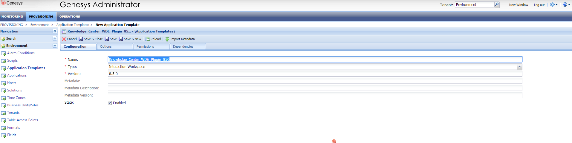 Documentation:KC:Deployment:InstallWDEPlugin:Current - Genesys ...