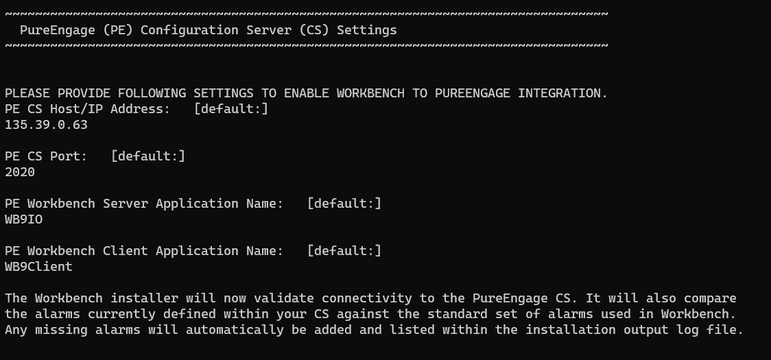 Documentation:ST:WorkbenchUG:WorkbenchInstallation–LinuxPrimaryNode:current - Genesys Documentation
