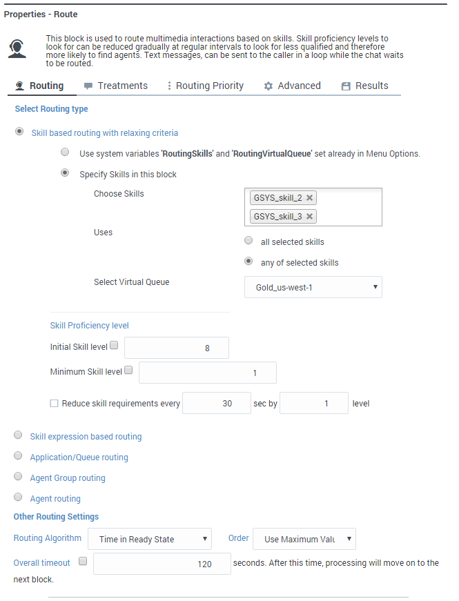 Documentation:DES:Help:Route:current - Genesys Documentation