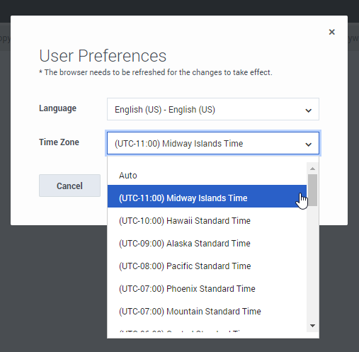 Documentation:EZP:User:UserPreferences:9.0.0 - Genesys Documentation