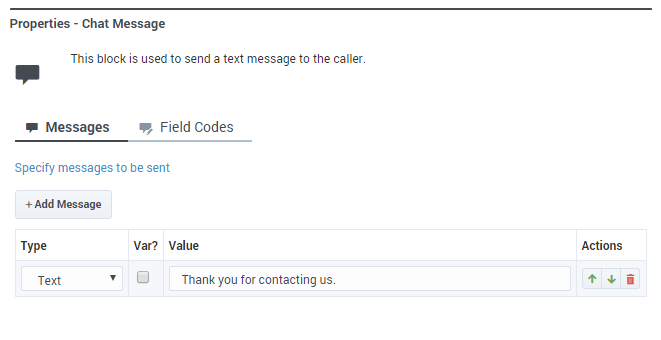 Documentation:DES:Help:ChatMessage:current - Genesys Documentation