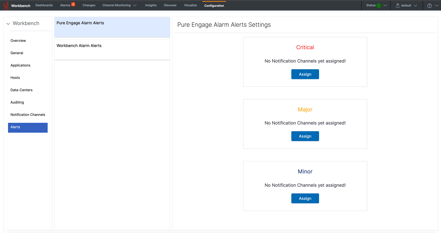 Documentation:ST:WorkbenchUG:WorkbenchAlerts:current - Genesys Documentation