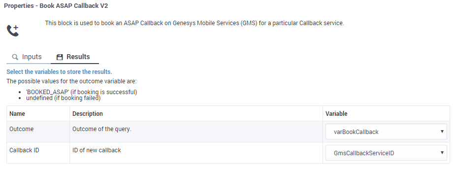 Documentation:DES:Help:CallbackASAP:current - Genesys Documentation