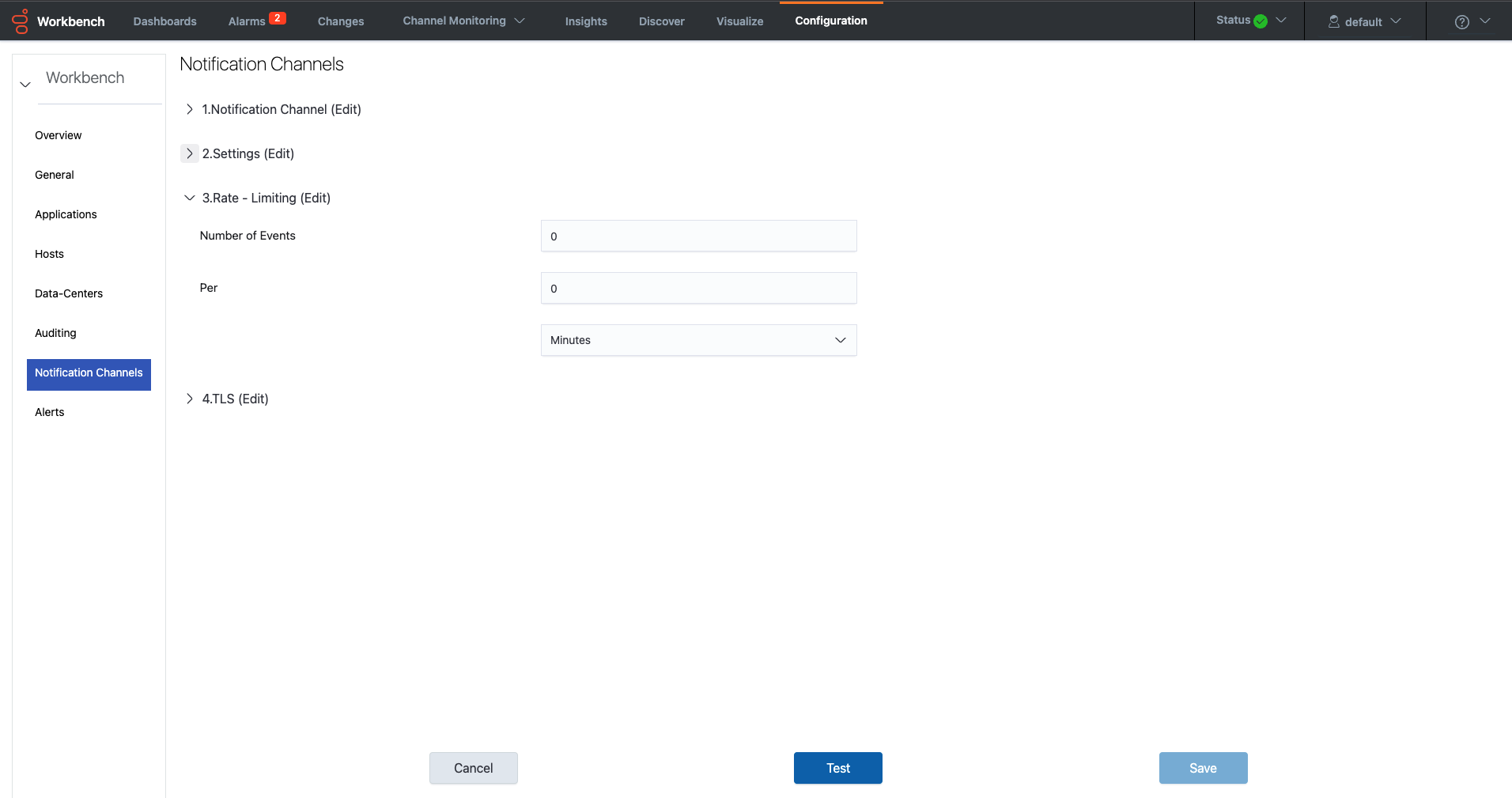Documentation:ST:WorkbenchUG:WorkbenchNotificationChannels:current - Genesys Documentation
